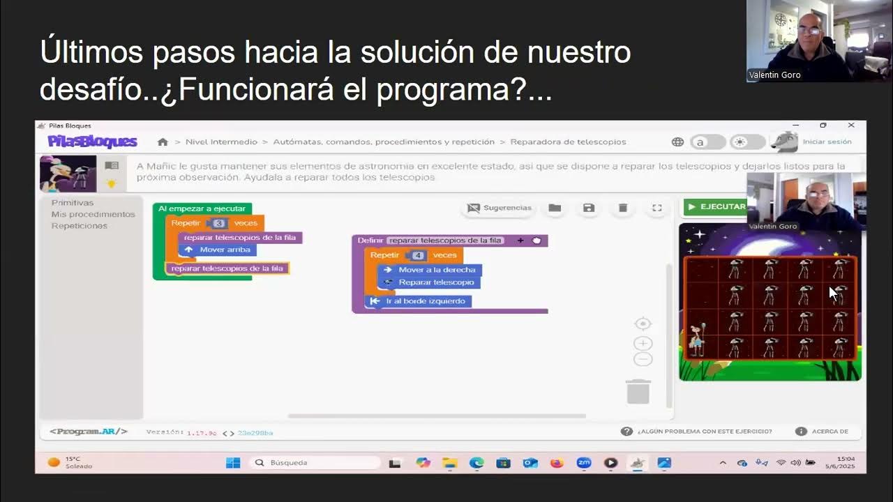 Goró Berroa Valentín- AACC-Aula 13-Video clase-programando con PILAS y BLOQUES - YouTube