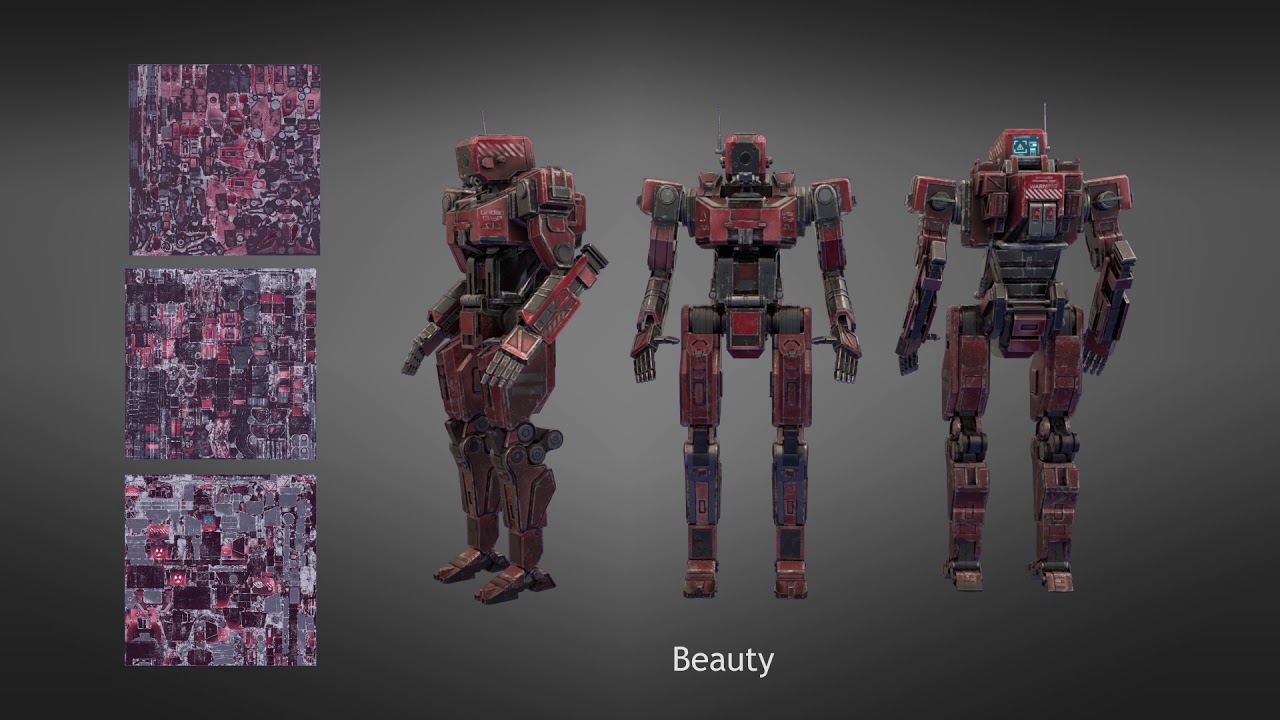 Hard Surface/Textures Project - YouTube