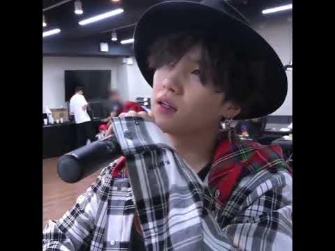 V is so hyped with Suga's Ddaeng until his shoes off and hit the camera man 😆 #taehyung #suga # ...