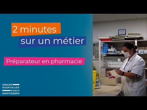 Préparateur en pharmacie - Hôpital Saint-Joseph