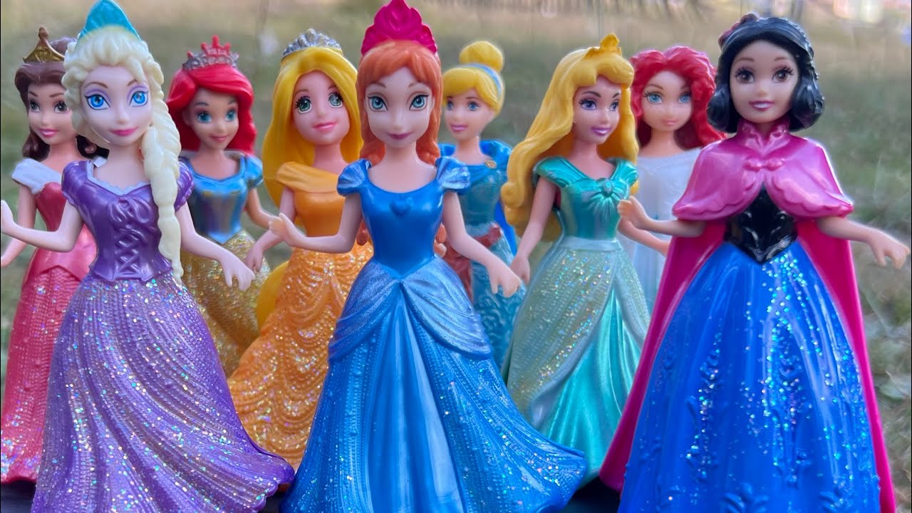 Looking For Disney Princess, Mix Rainbow Dress! 9 MYSTERY SURPRISES ...
