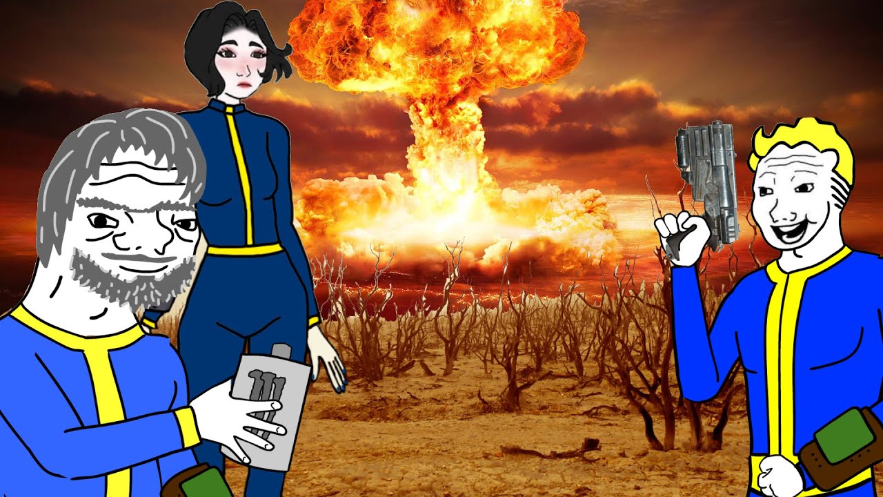 Wojak goes to explore Nuclear Wasteland - YouTube