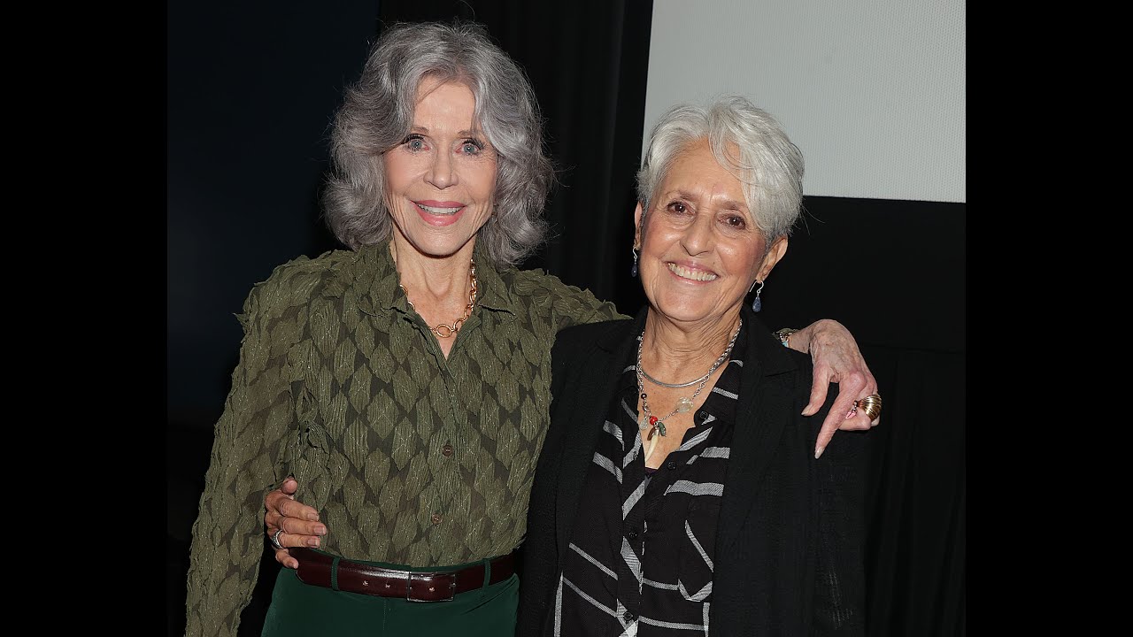 Joan Baez and Jane Fonda in Conversation | Joan Baez I Am A Noise ...