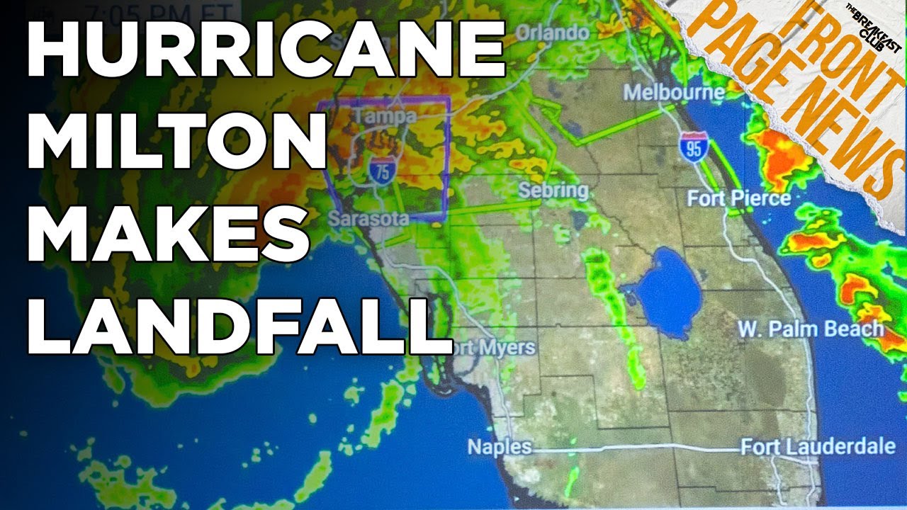 Hurricane Milton Makes Landfall; Biden & Harris Response + More - YouTube