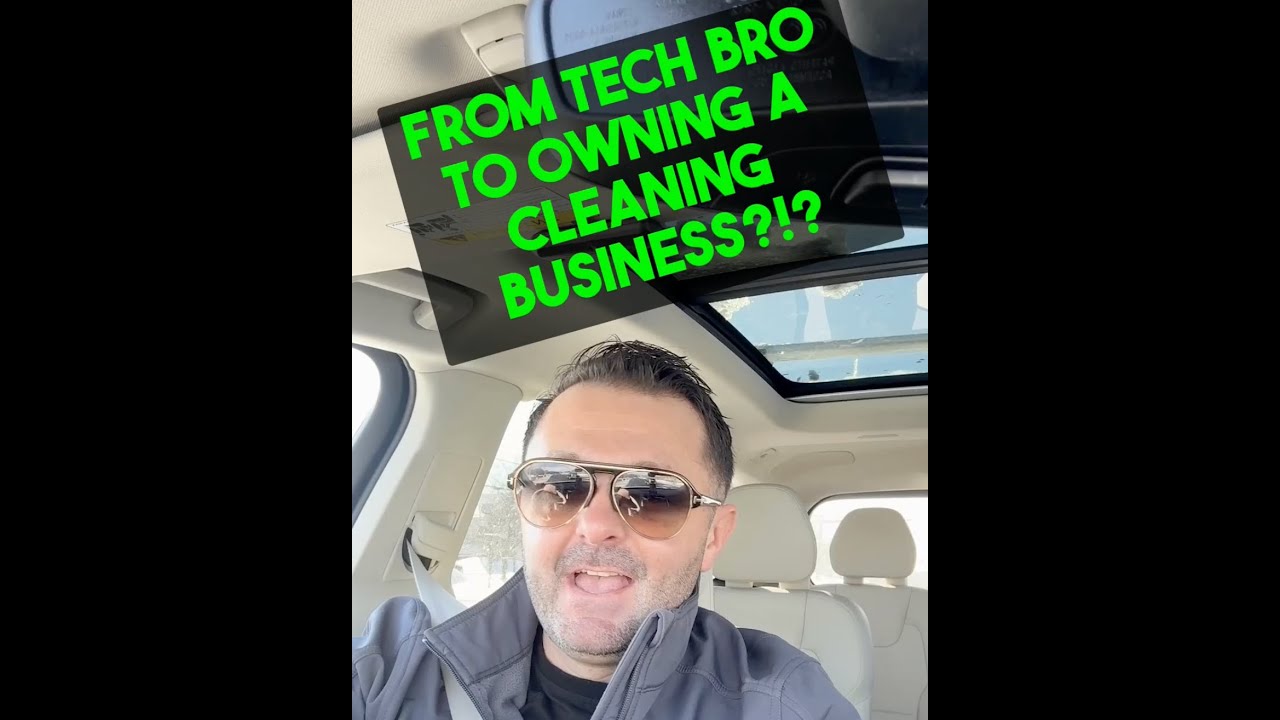 Tech Bro Buys a Cleaning Business! - YouTube
