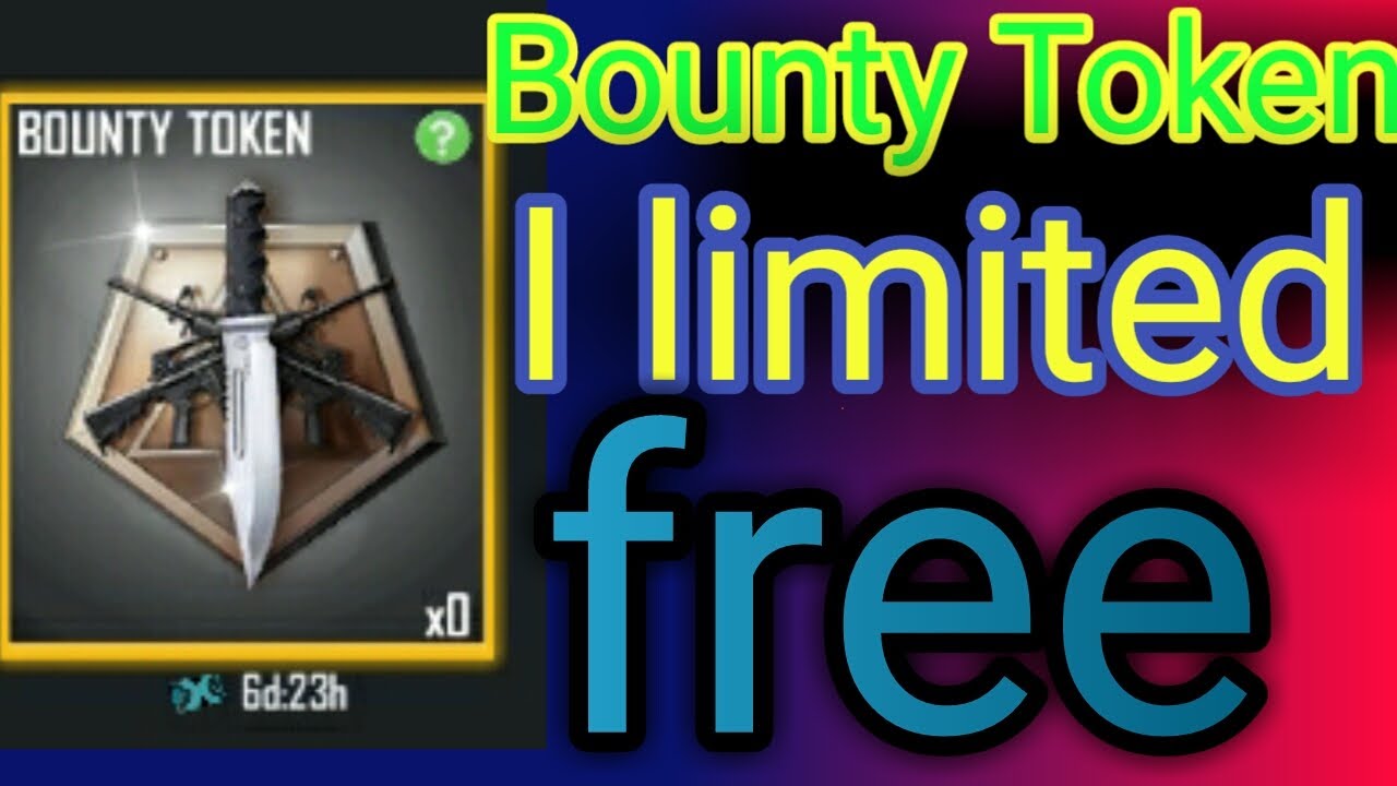 Bounty token an limited free - YouTube