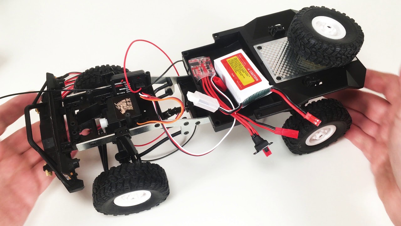 WPL C34 Radio Control CUSTOM ROLLER.! Extra Upgrades - Carbon Fiber ...