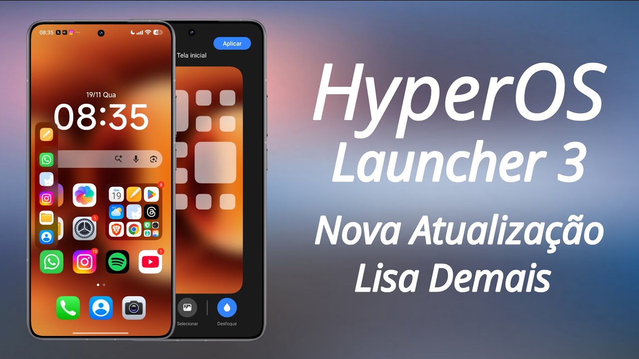 Imbatível - A Nova HyperOS Launcher 3 Está Simplesmente Sensacional ...