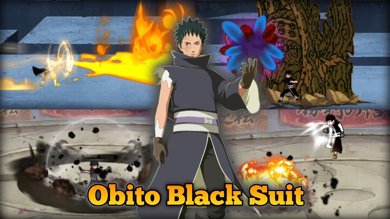 火影忍者战记 | Naruto Senki |🔸Sprite Obito Uchiha |🔸Sprite HD - YouTube