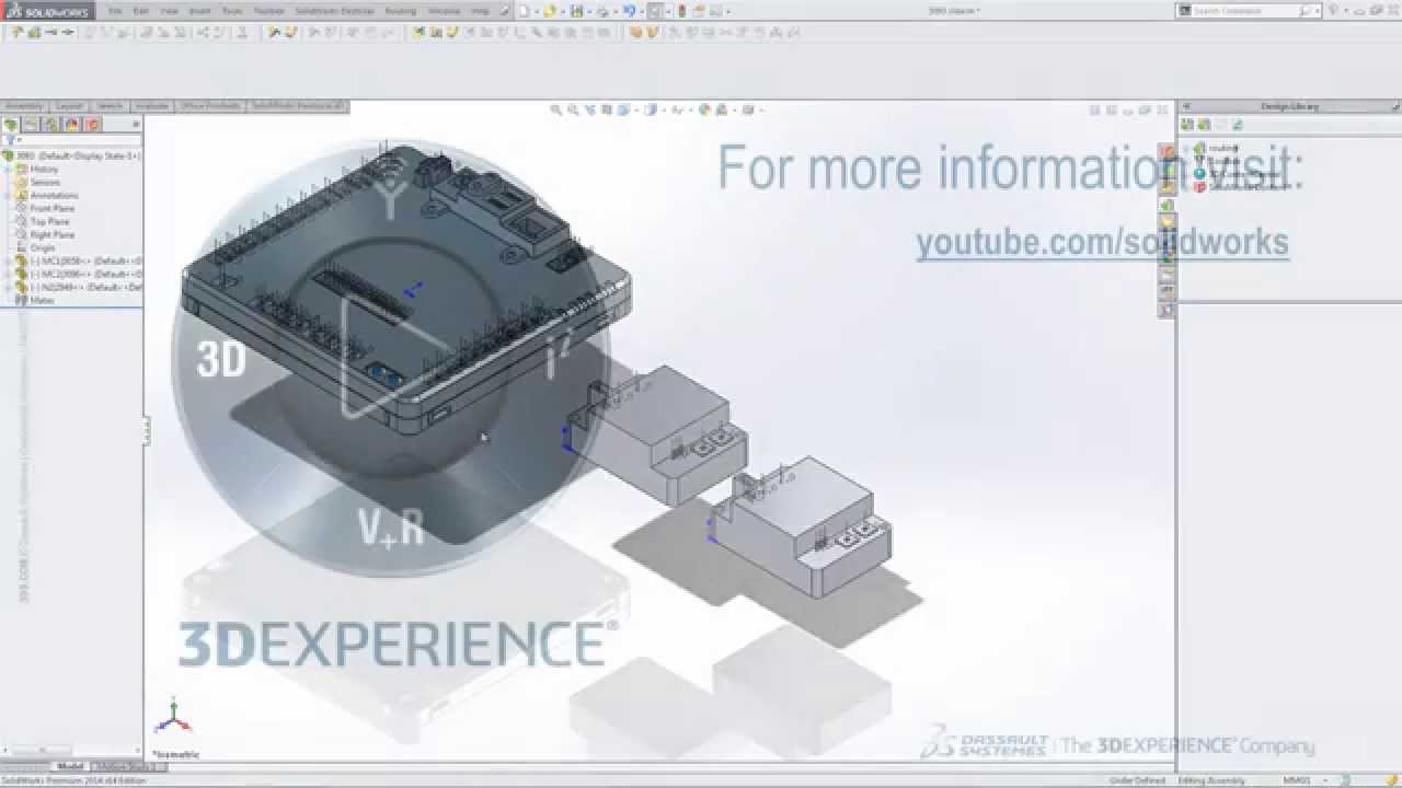 Introduction to SOLIDWORKS Electrical 3D - Academia - YouTube