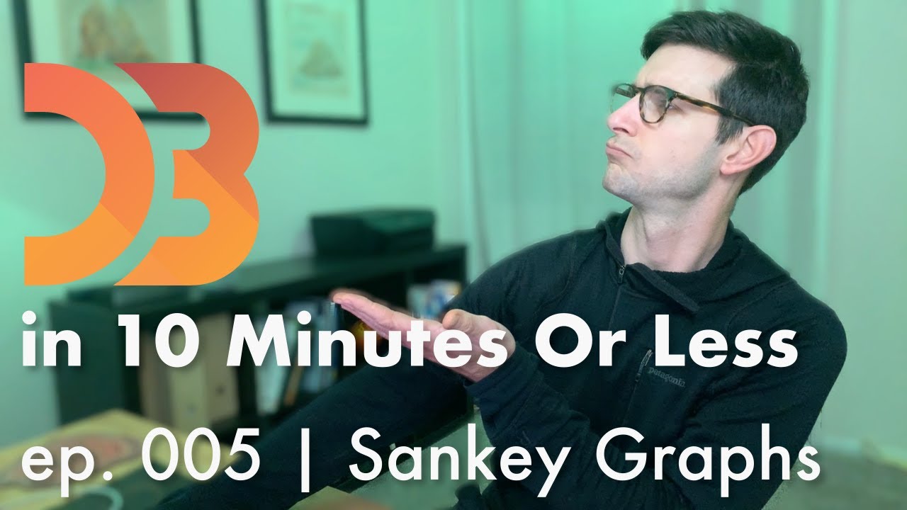 D3.js in 10 Minutes or Less | ep. 005 - Sankey Graphs - YouTube
