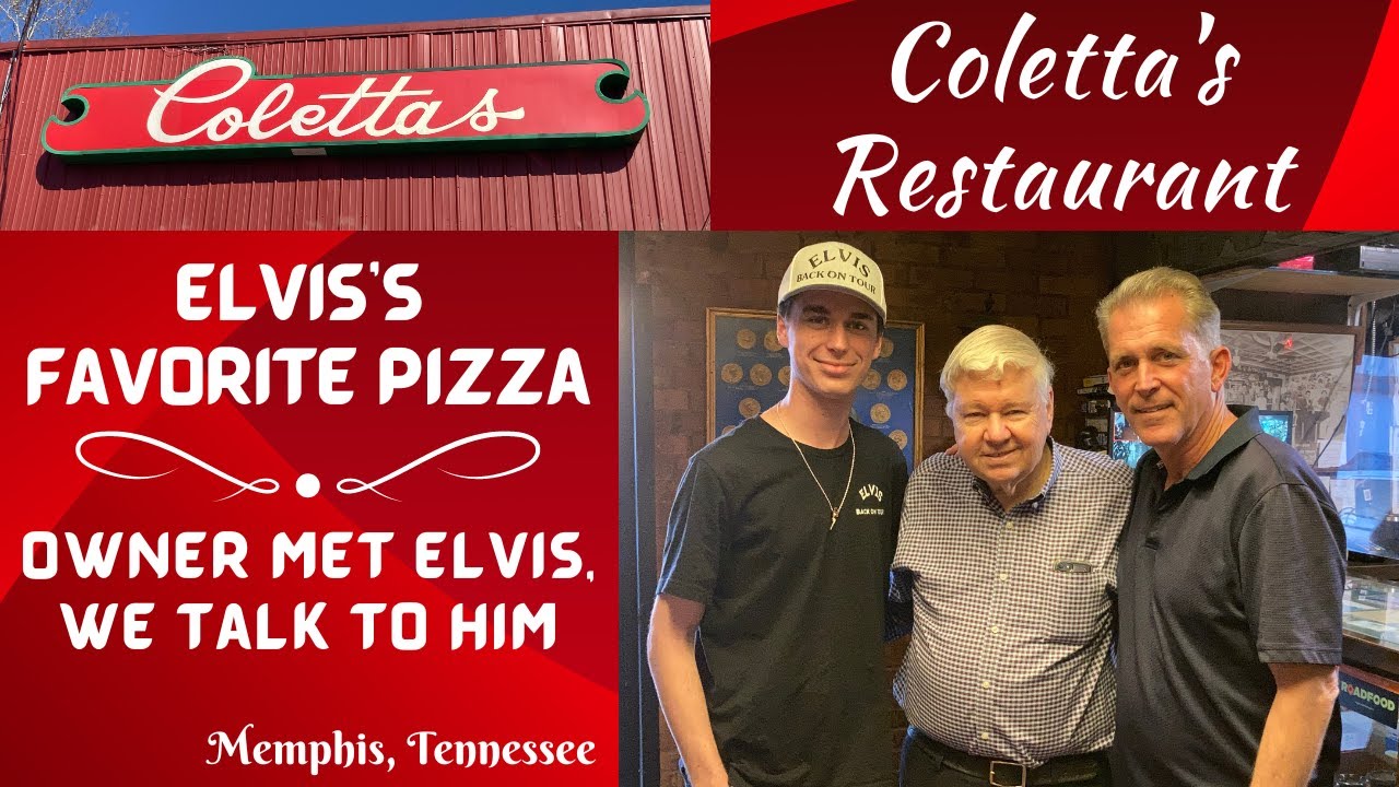 Elvis eating at Coletta's in Memphis: EP Back on Tour - YouTube
