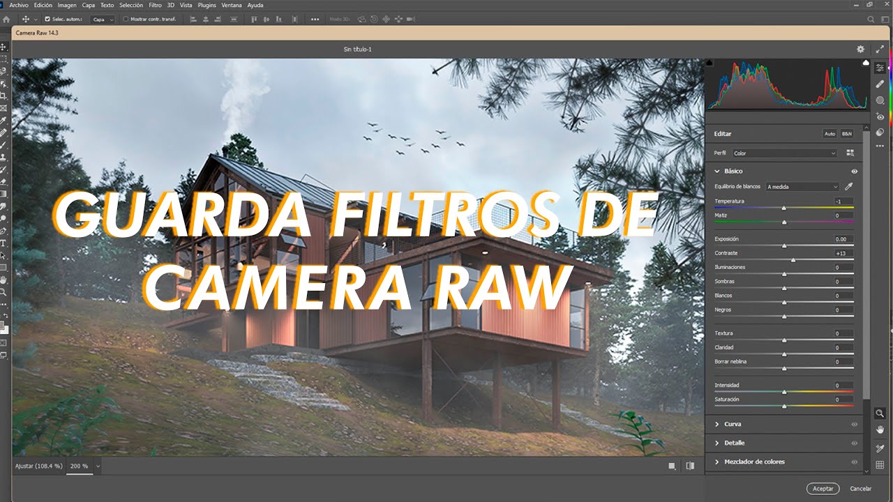 UTILIZA NUEVAMENTE FILTROS DE CAMERA RAW PHOTOSHOP - GUARDA Y CARGA ...