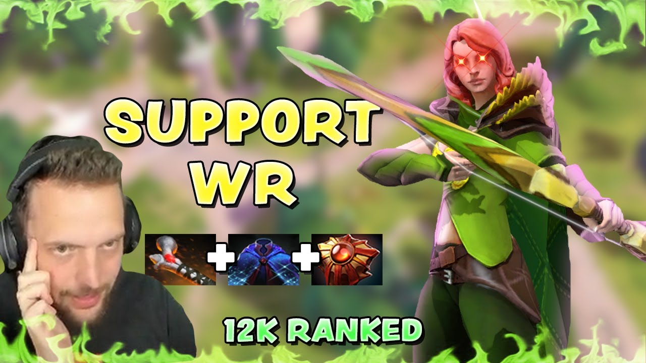 SUPPORT WR - 12K MMR RANKED - YouTube