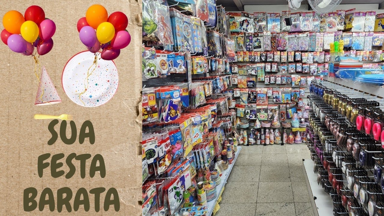 🎉 ARTIGOS DE FESTA BARATOS - Loja com milhares de opções para todo o ...