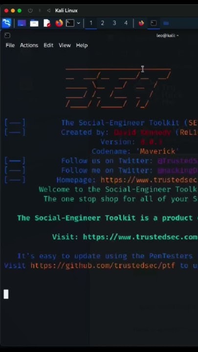 Setoolkit不到30秒 clone 克隆网站 #leocybsec - YouTube