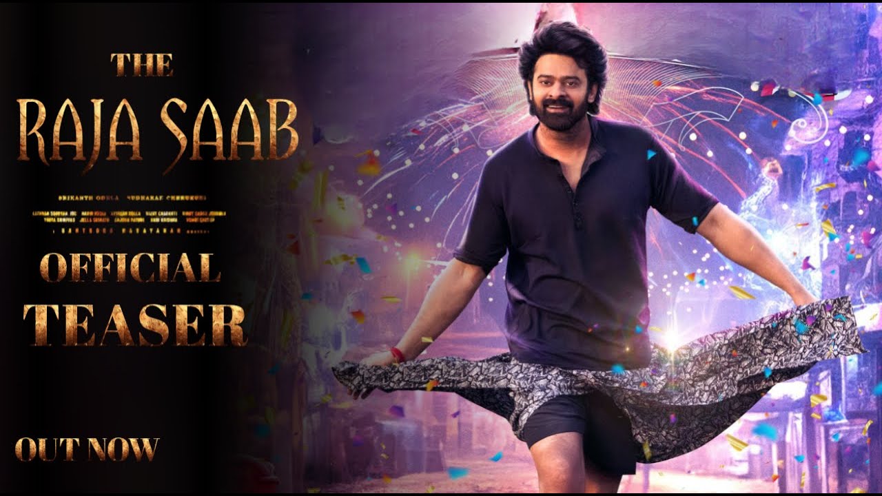RajaSaab - Prabhas Intro First Look Teaser | Maruthi ,RajaSaab Official ...
