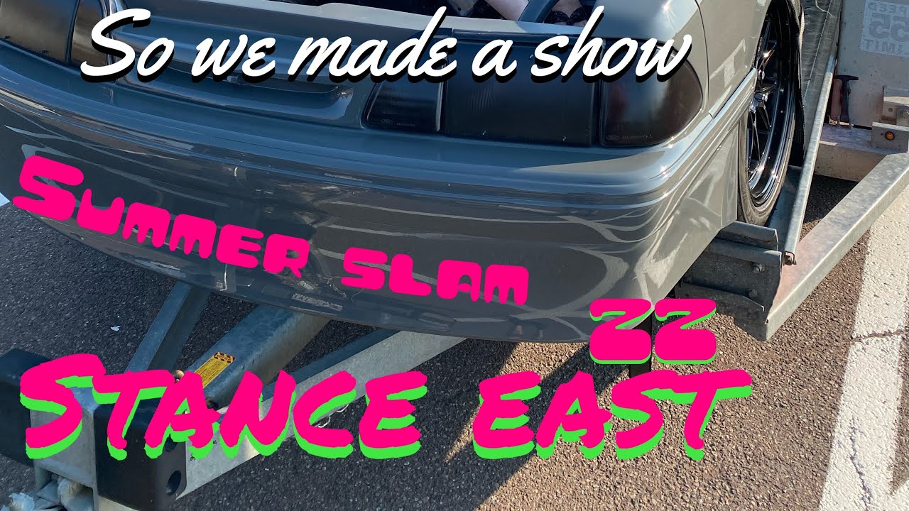 Stance East car show, first time people see the car outside the garage ...