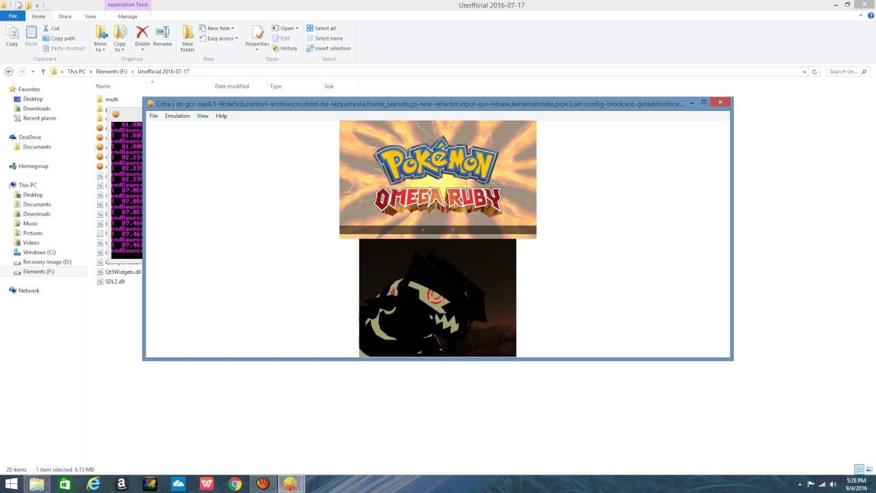 Citra Emulator; Pokemon ORAS - YouTube