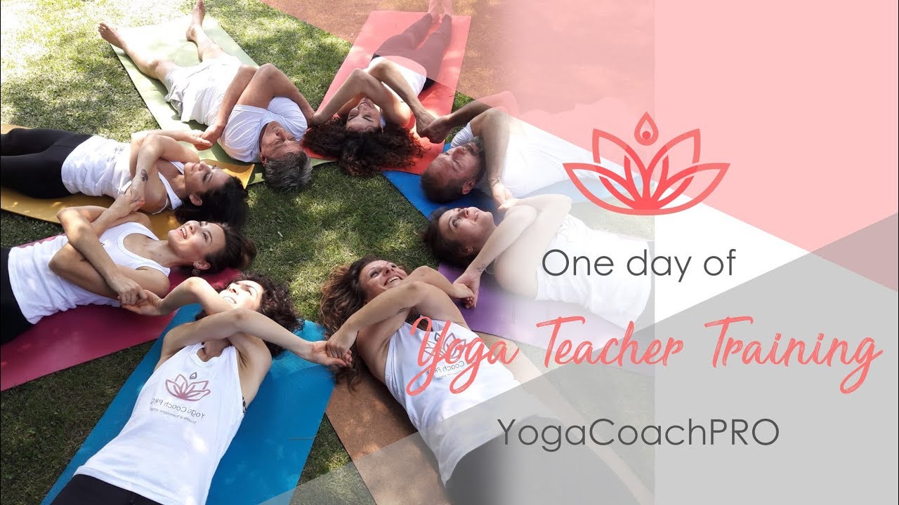 One day of Yoga teacher training YogaCoachPRO - YouTube