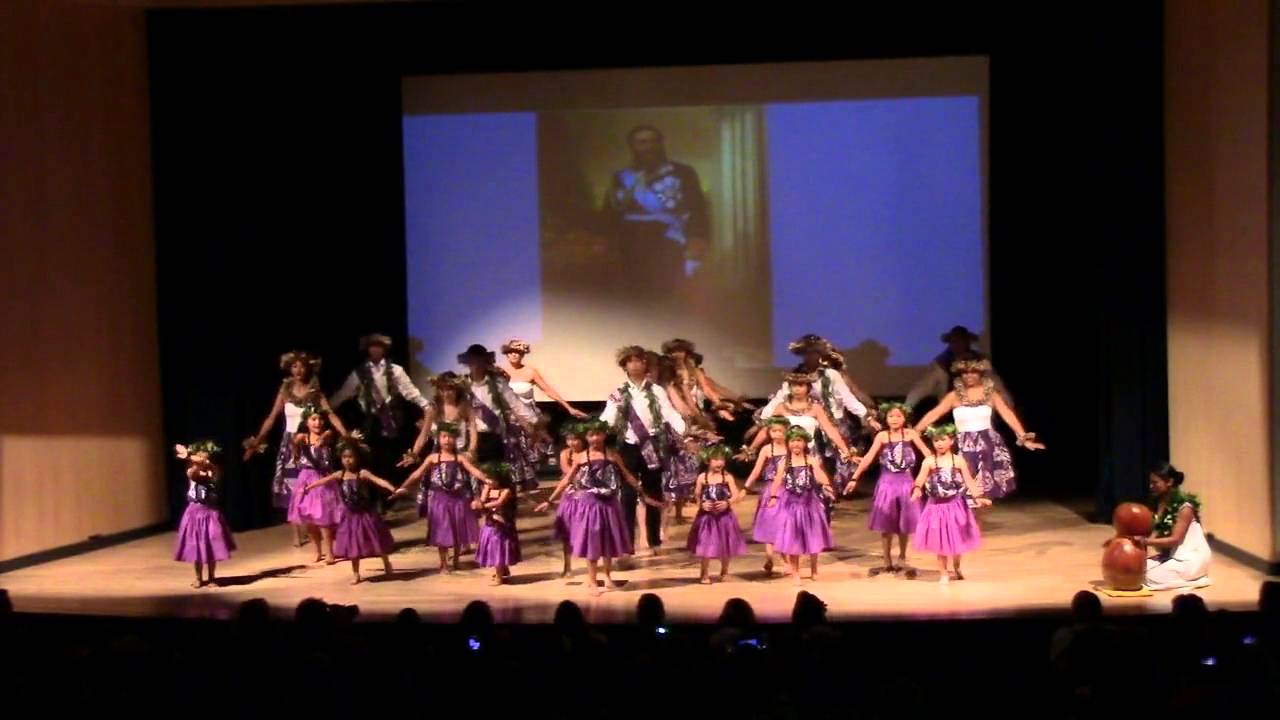 Halau Hula I Ka La - Kalakaua - YouTube