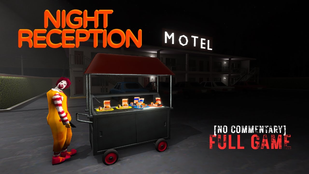 Night Reception — FULL GAME Walkthrough 4K | A Quiet Shift Turns Into a ...