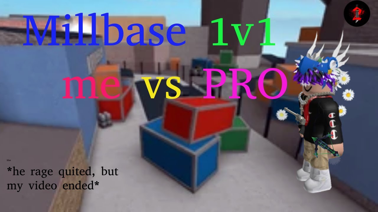 Mm2 Millbase | 1v1 with pro! - YouTube