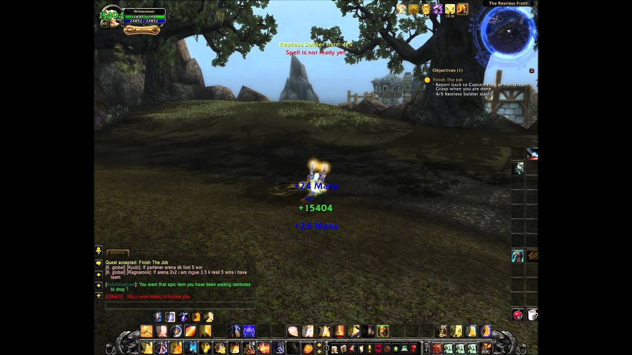 World of Warcraft Cataclysm - "Finish the job" quest - YouTube