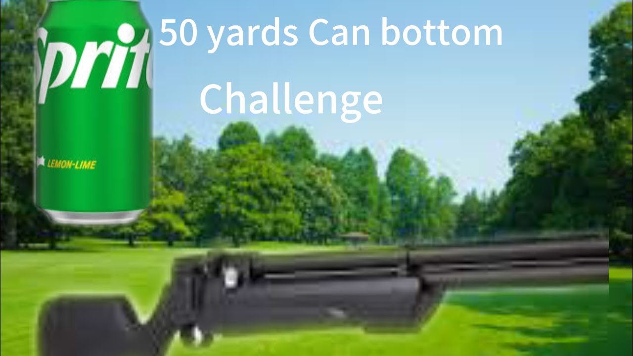50 yards can bottom challenge - YouTube