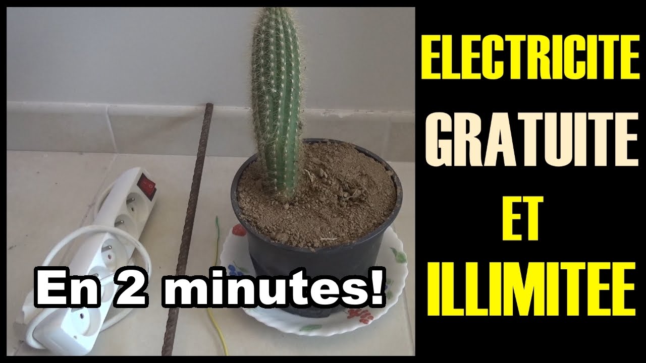 électricité gratuite et infinie illimité en 2 minutes - YouTube