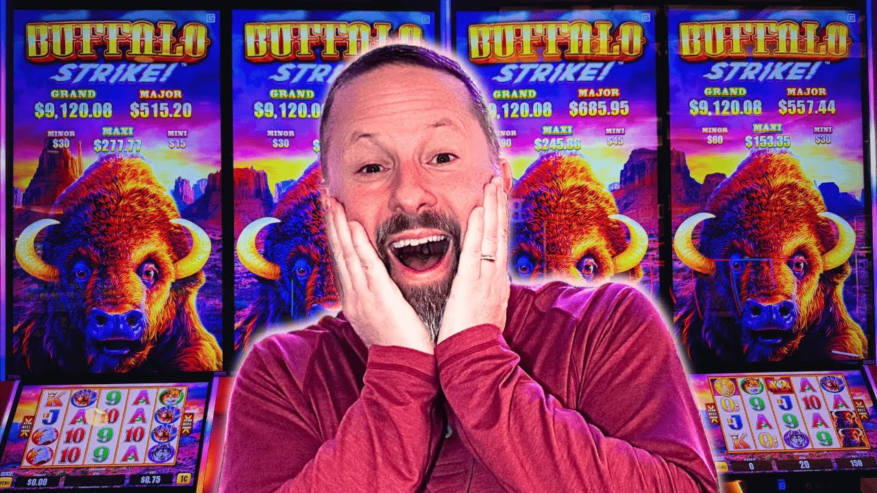 Buffalo Strike EPIC 61 Spin Bonus + Over 100 Buffalo! - YouTube