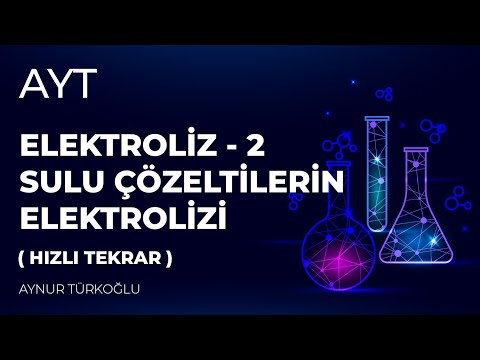elektroliz- 2 (Sulu Çözeltilerin Elektrolizi)