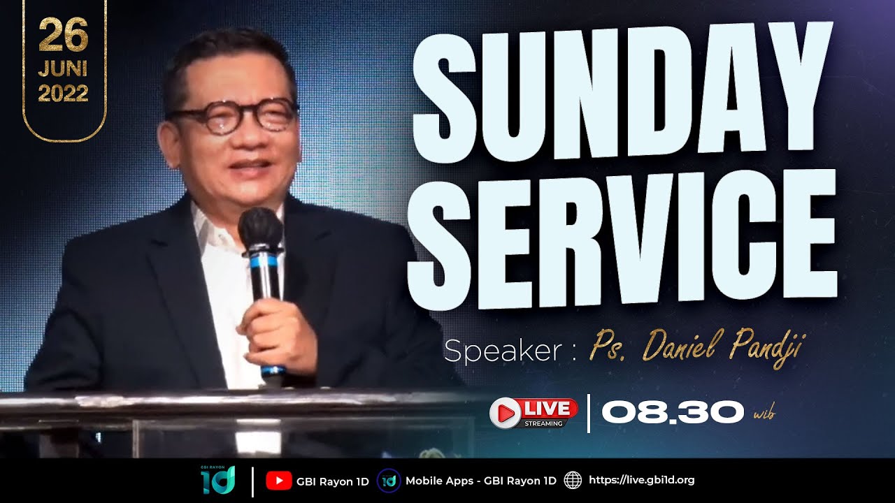 Pdt. Daniel Pandji | Ibadah Live Streaming GBI Rayon 1D - Minggu, 26 ...