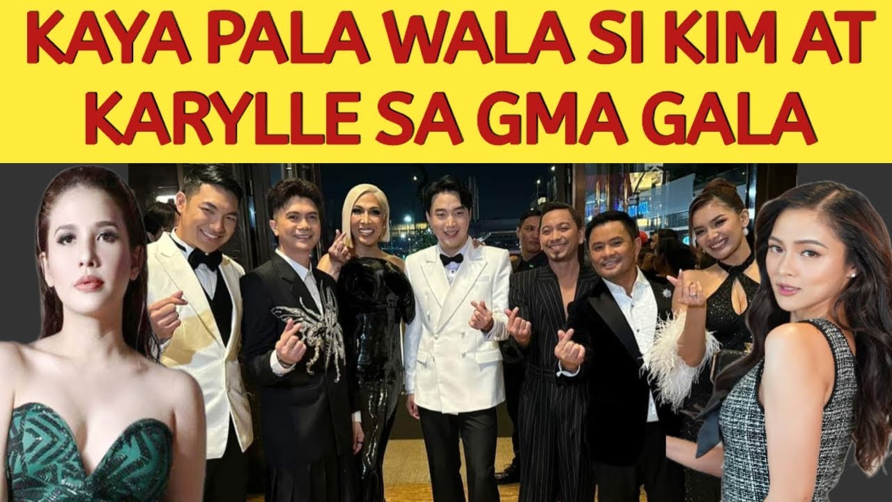KAYA PALA WALA SI KIM CHIU AT KARYLLE SA GMA GALA NIGHT 😮 - YouTube
