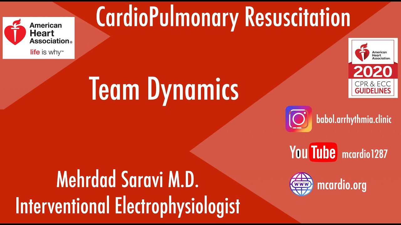 cardioPulmonary Resuscitation: Team dynamics - YouTube