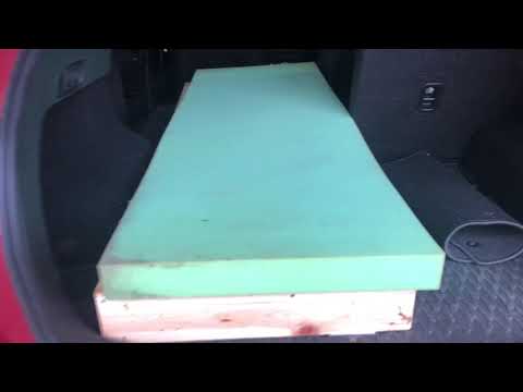 Mazda CX-5 Car Camping Bed Build
