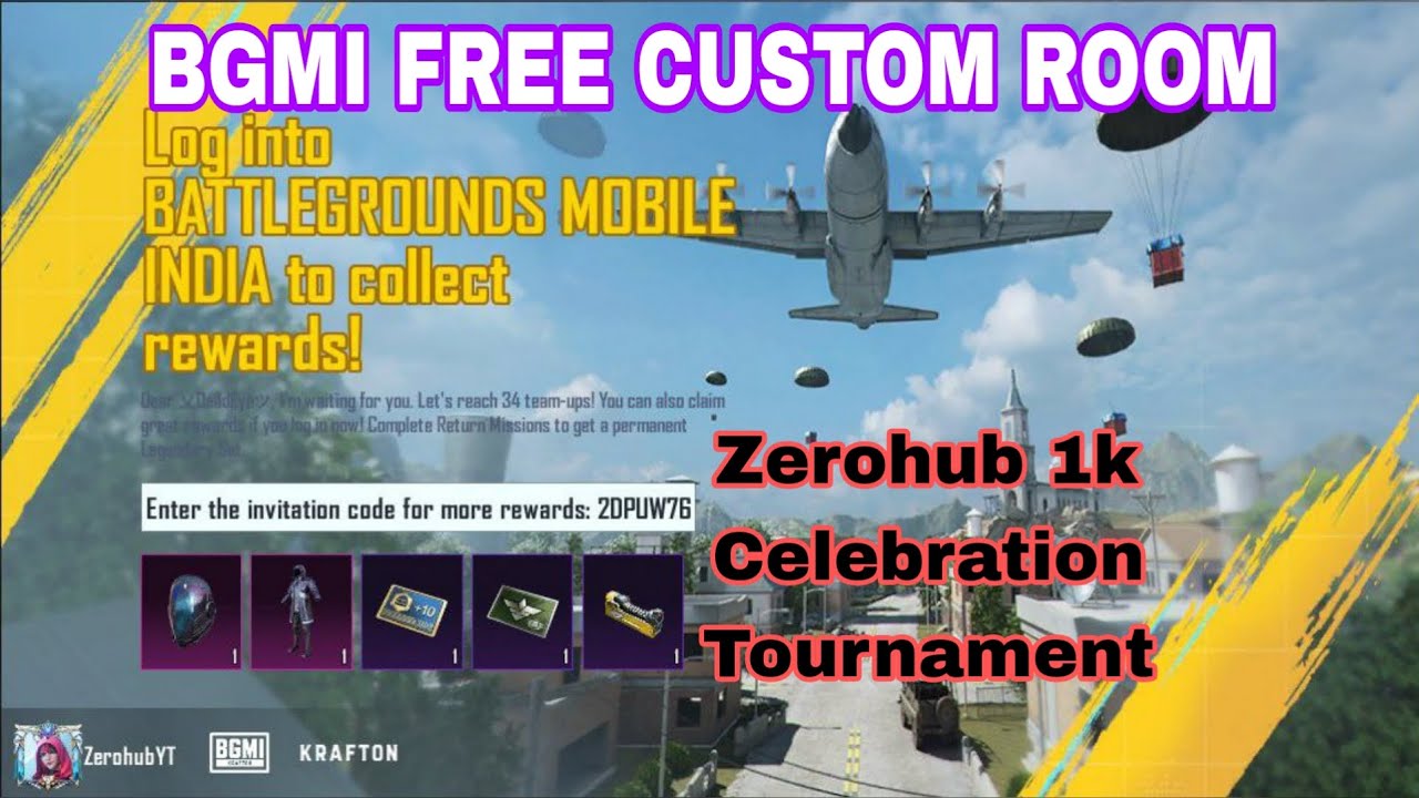 (grp B) Zerohub 1k Celebration Tournament 2nd Match| Road to 10k #bgmi #pubg#erangle#customroom ...