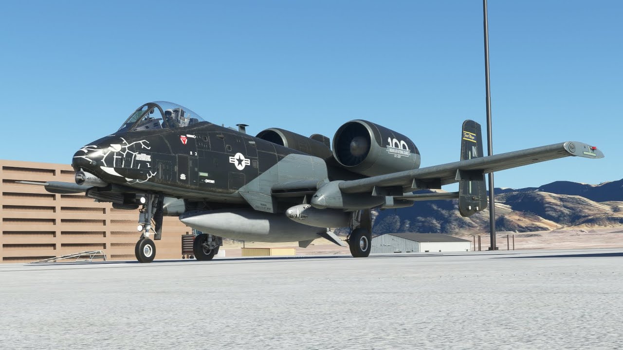 DeimoS A10 Microsoft Flight Simulator 2020 xbox/PC - YouTube