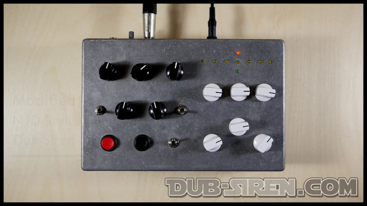 Dub Siren + Delay + Reverb Combo Box - YouTube