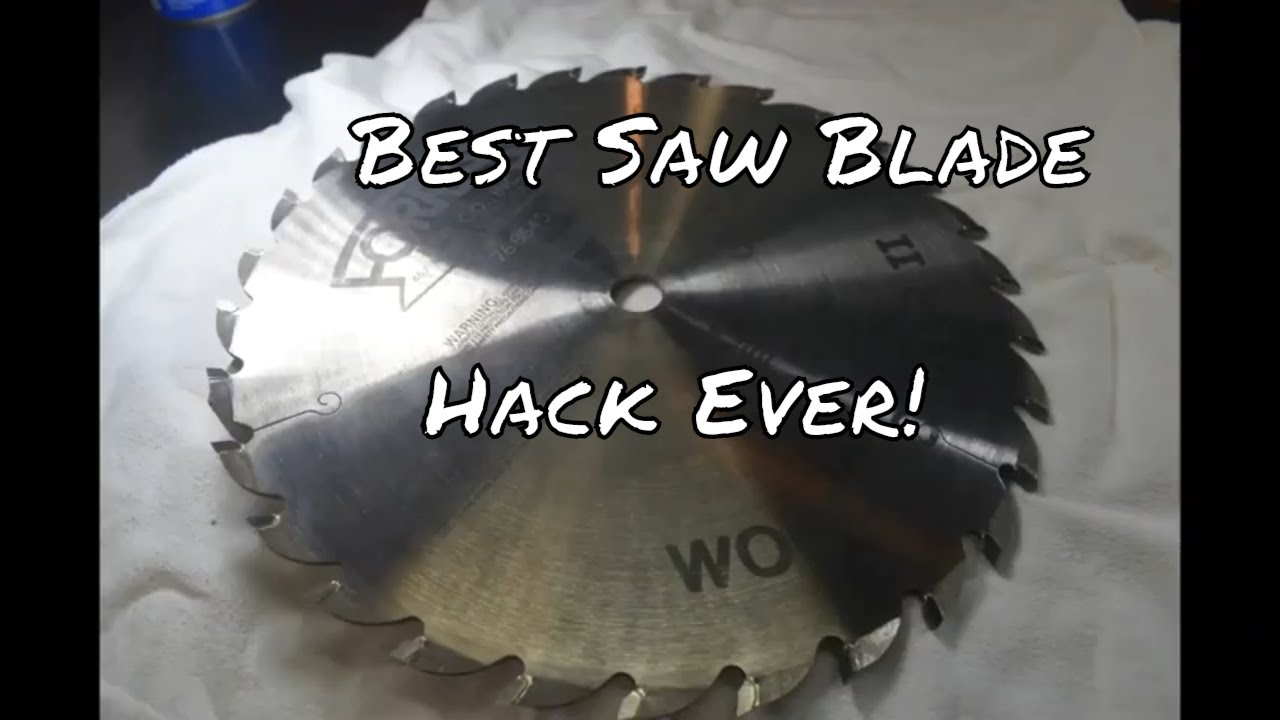Best Saw Blade Hack EVER - YouTube