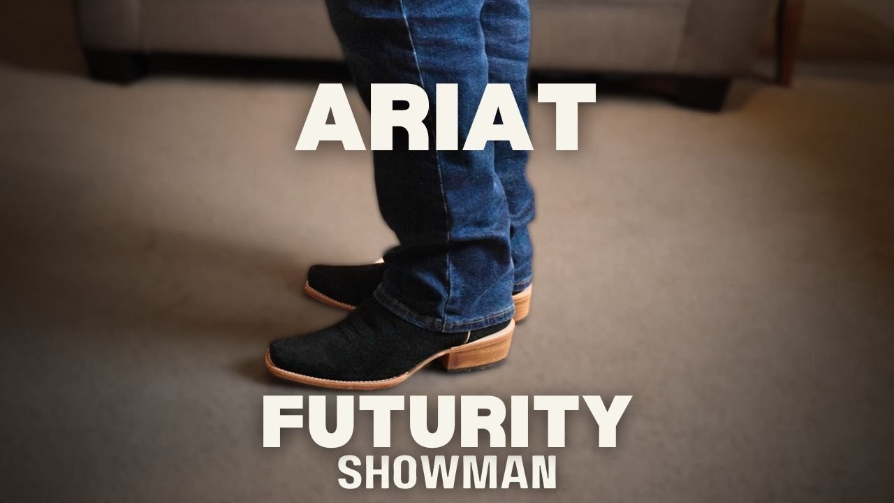 Ariat Futurity Showman Western Cowboy Boot Review - YouTube