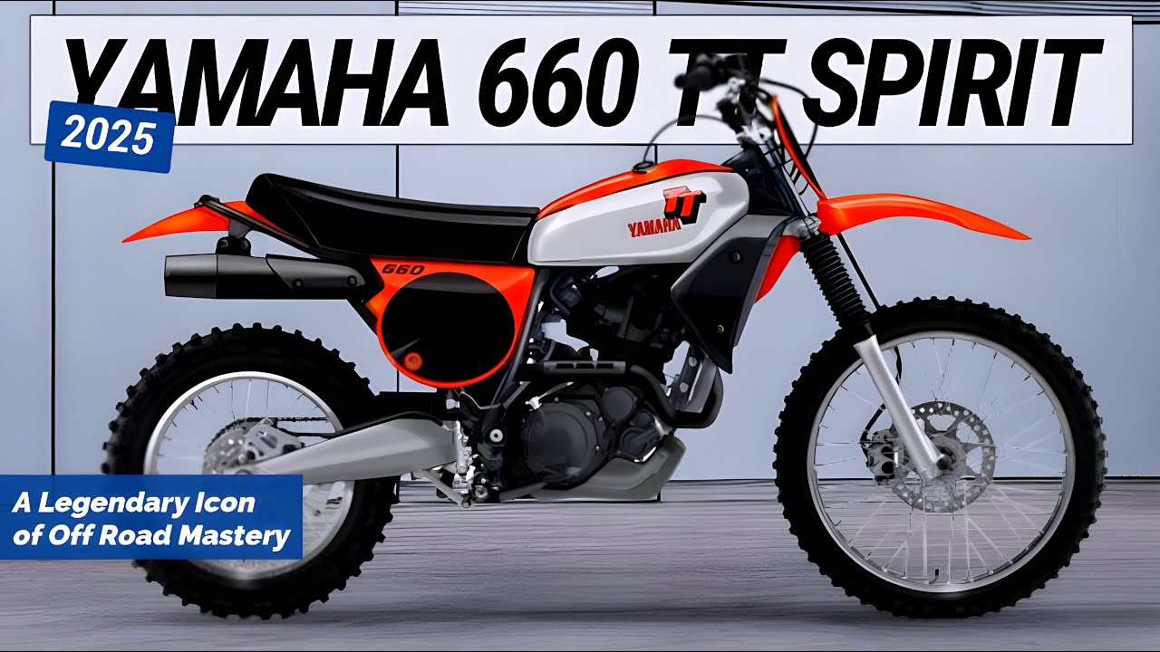 2025 YAMAHA 660 TT SPIRIT REVEALED : A Legendary Icon of Off Road ...