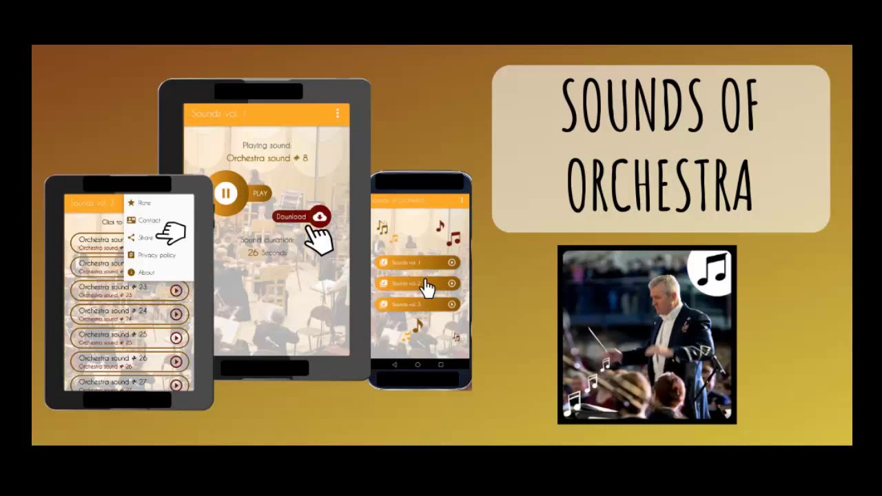 Orchestra Sounds // APLICACION SONIDOS DE ORQUESTA - YouTube