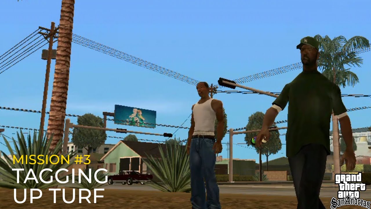 Mission #3: Tagging up Turf || GTA San Andreas - YouTube