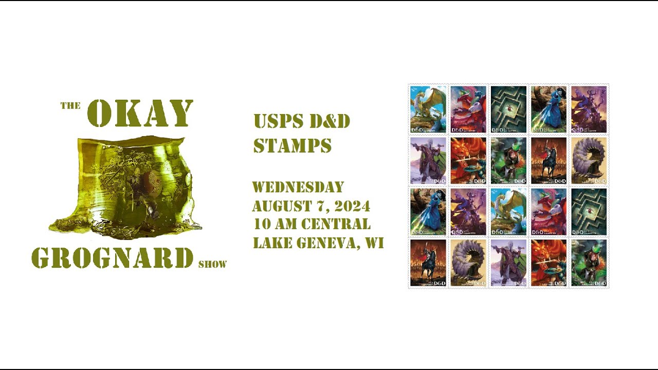 TOGS s05ep023 2024-08-07 10 AM USPS D&D Stamps - YouTube