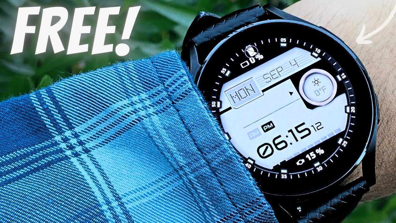Top FREE Watch Faces for Galaxy Watch 6/ Watch5/4 - YouTube