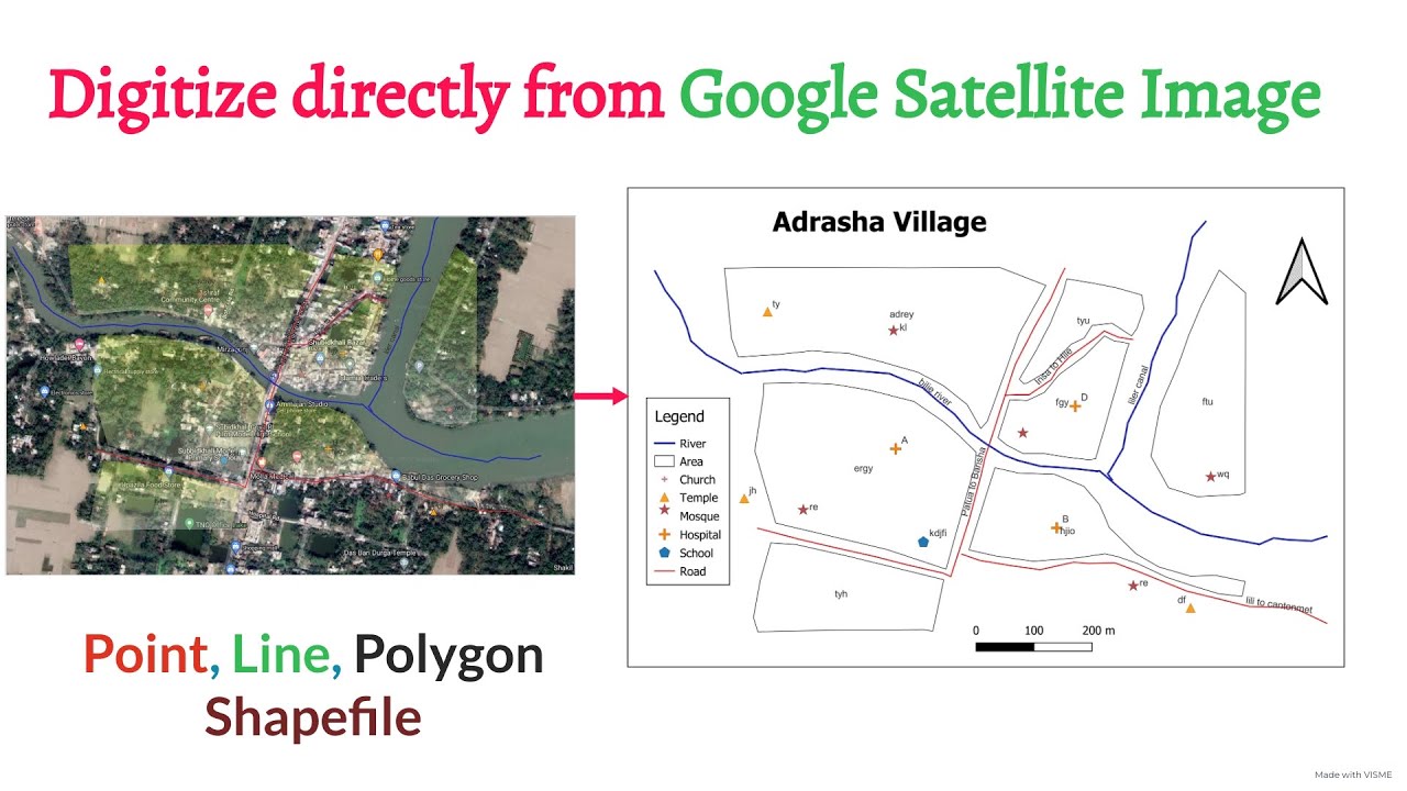 Digitize Directly From Google Earth To Make Shapefile Of Different Digitize Directly From Google Earth To Make Shapefile Of Different