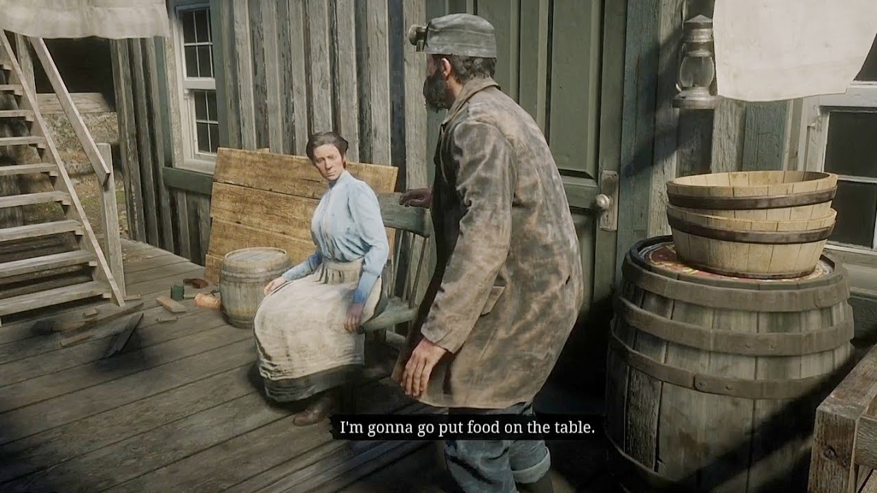 NPCs struggling for a Living Makes me sad - Red Dead Redemption 2 - YouTube