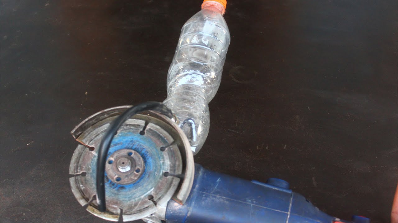 How to make a dustproof faucet for a grinder simple but very effective ...
