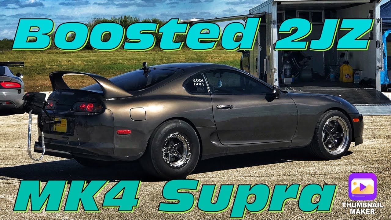 Boosted 2JZ MK4 Toyota Supra - YouTube